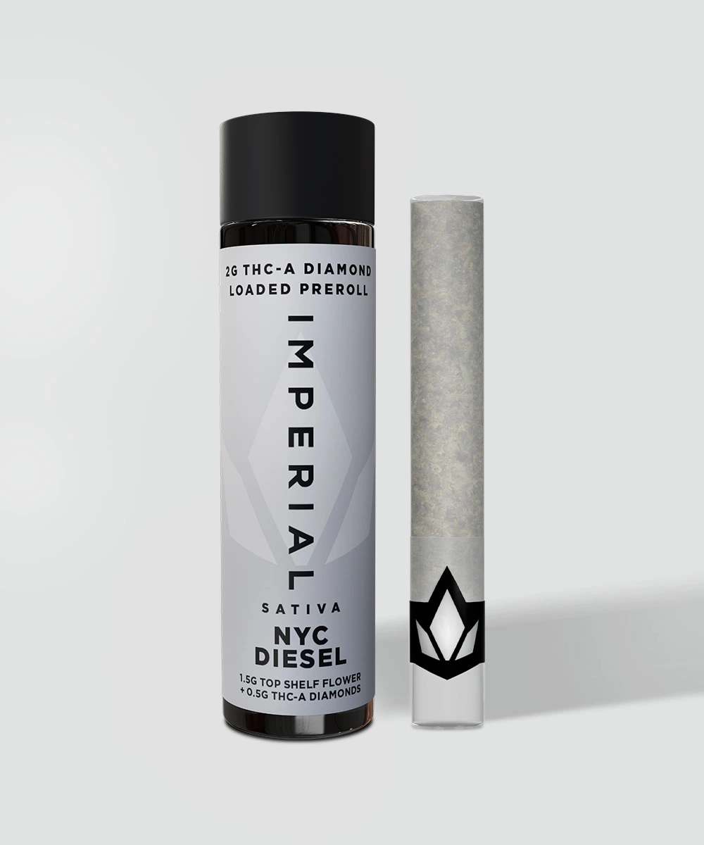 NYC Diesel THCA Prerolls | Free Shipping $60+ | Imperial Extraction
